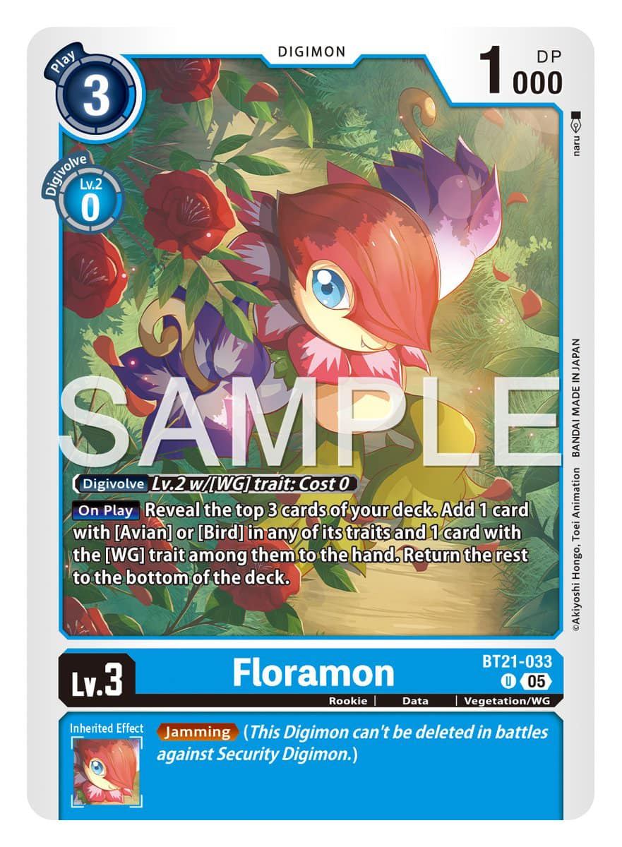 Floramon [BT21-033] – Vault of the Cards