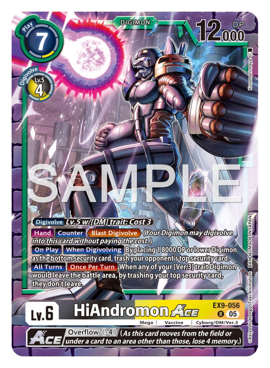 HiAndromon Ace [EX9-056] – Vault of the Cards