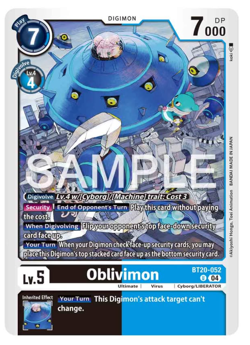 Oblivimon [Bt20-052] – Vault of the Cards