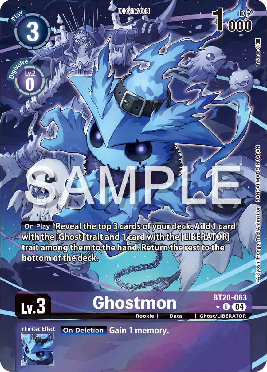 Ghostmon [BT20-063] Alternate Art – Vault of the Cards