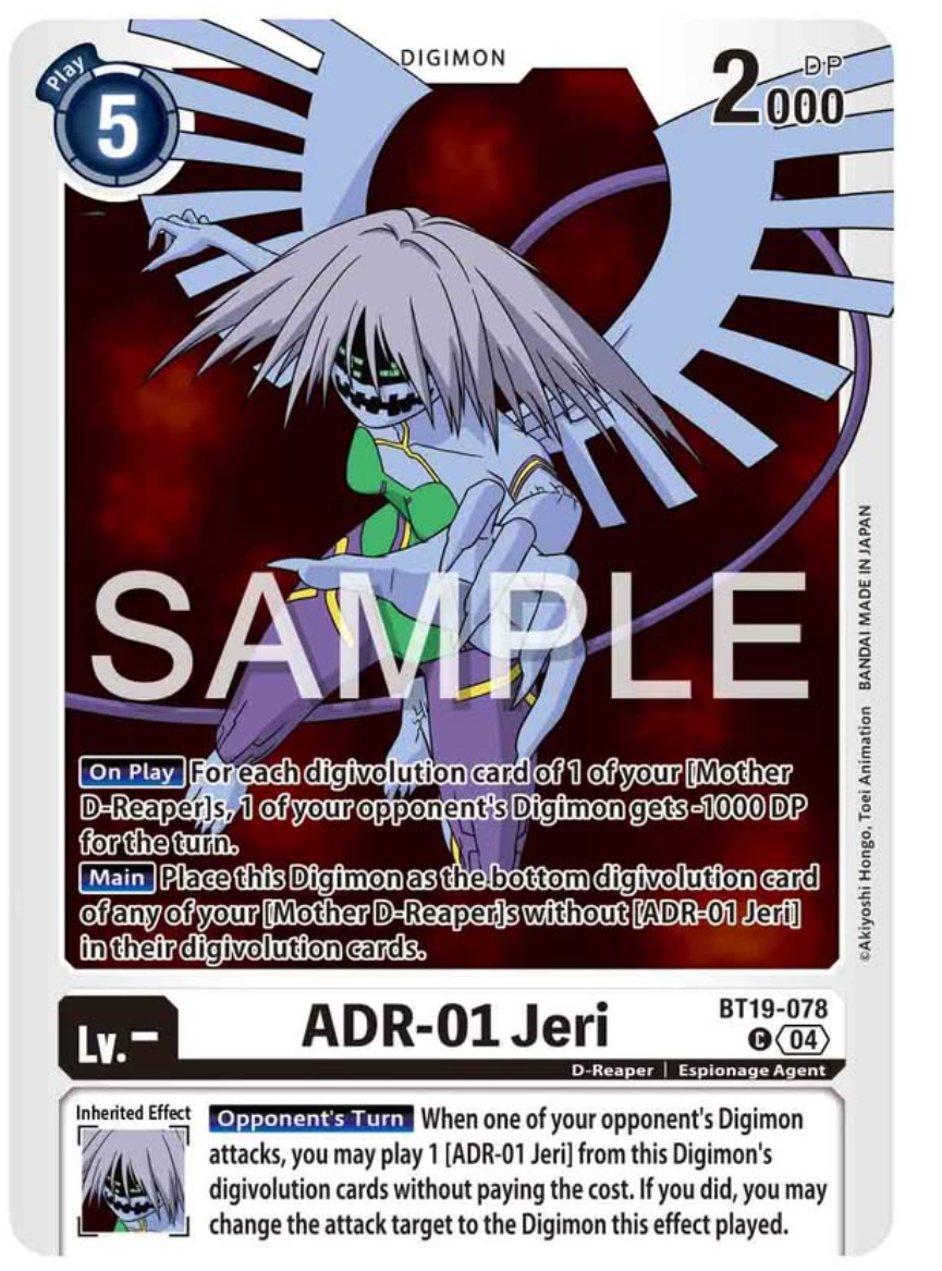 ADR-01 Jeri [Bt19-078] – Vault of the Cards