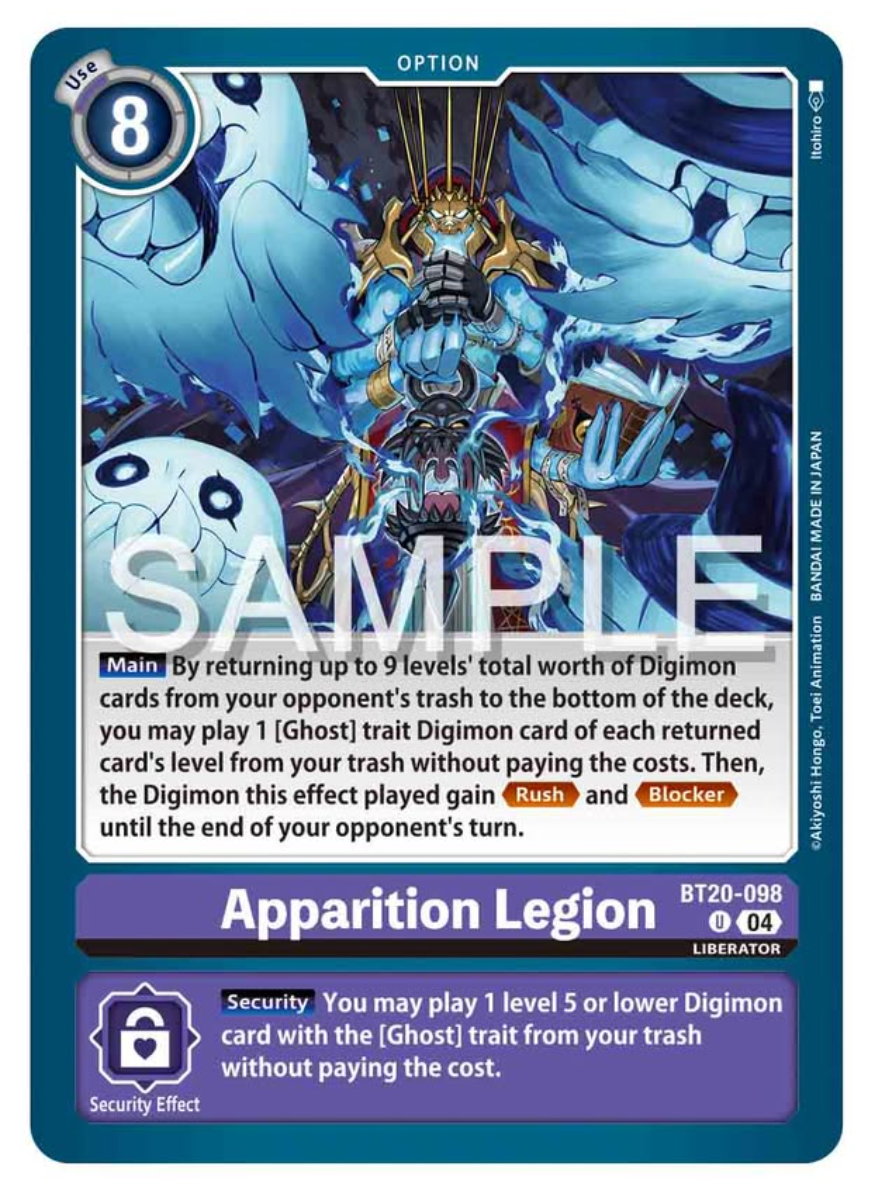 Apparition Legion [Bt20-098] – Vault of the Cards