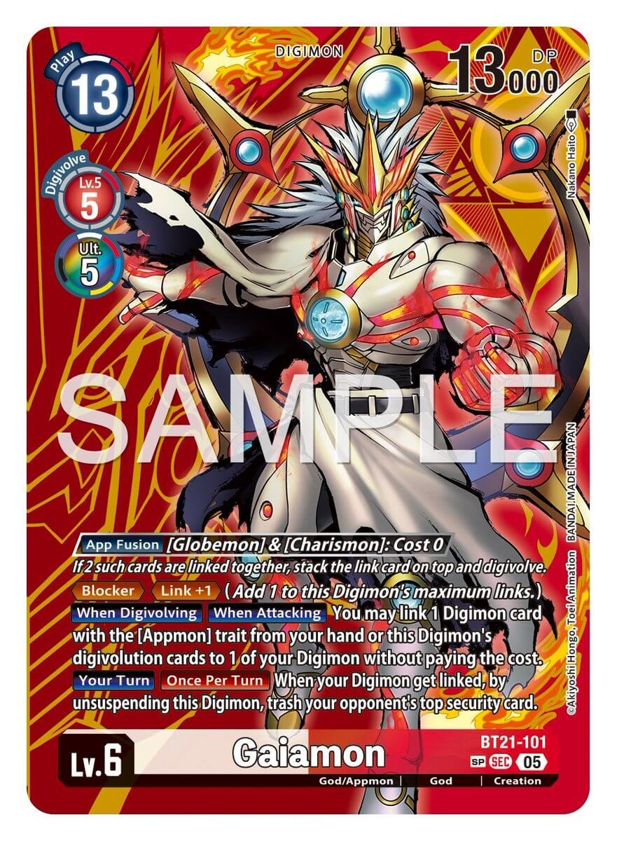 Gaiamon [BT21-101] Alternate Art SP – Vault of the Cards
