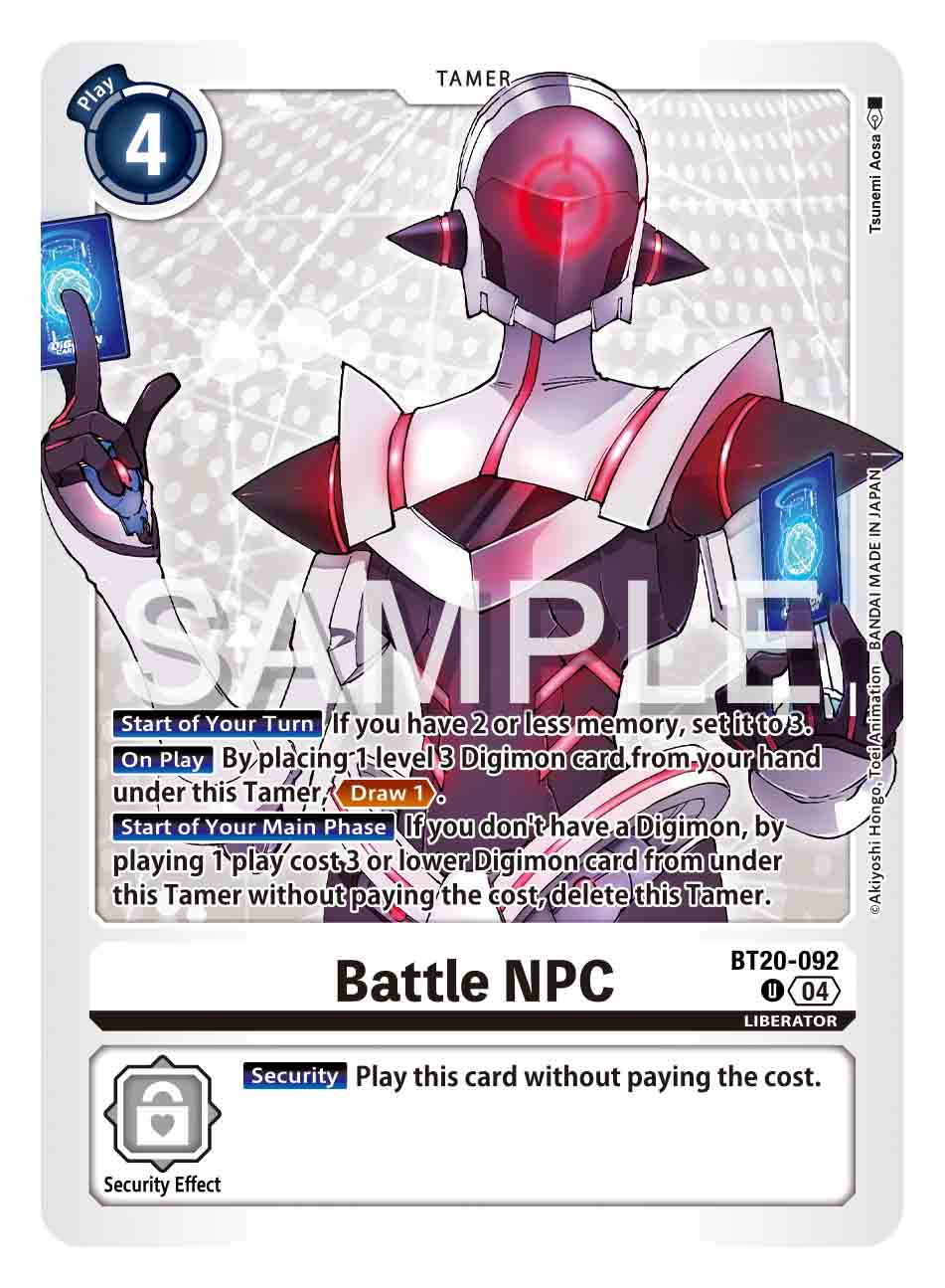 Battle NPC [Bt20-092] – Vault of the Cards
