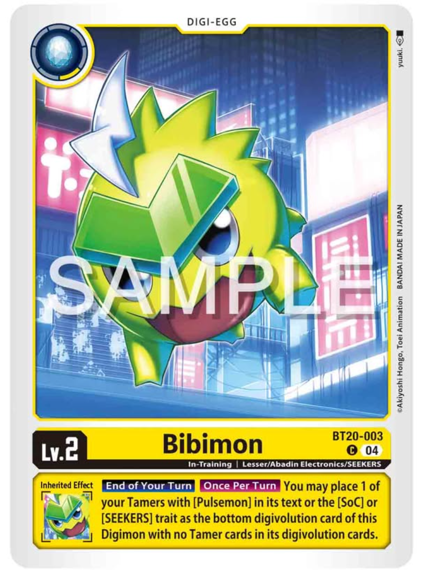 Bibimon [Bt20-003] – Vault of the Cards
