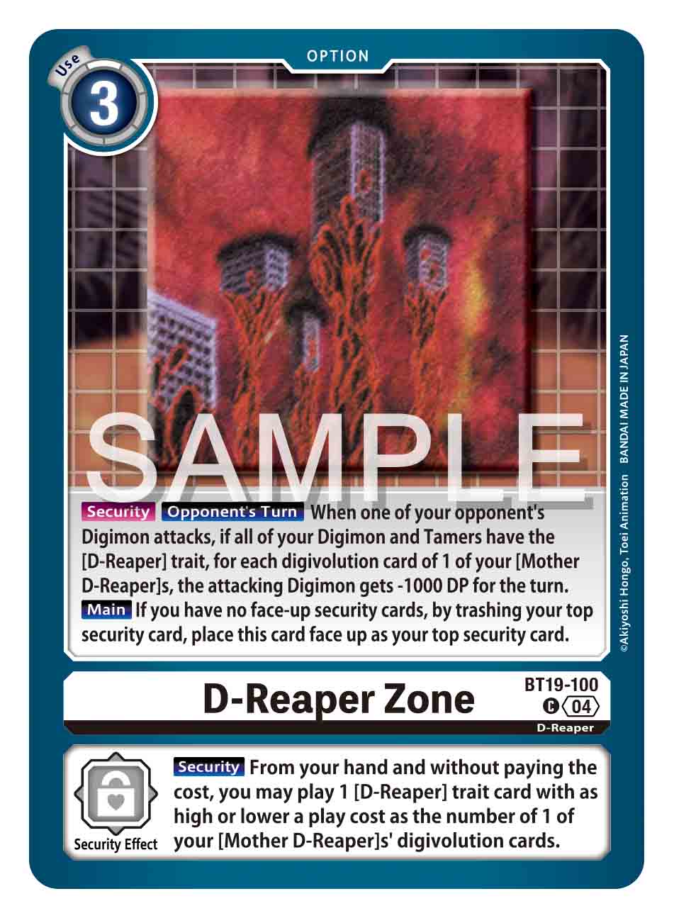 D-Reaper Zone [Bt19-100] – Vault of the Cards