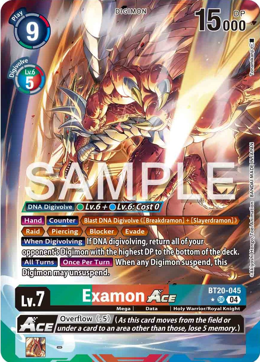 Examon ACE [Bt20-45] Alternate Art – Vault of the Cards