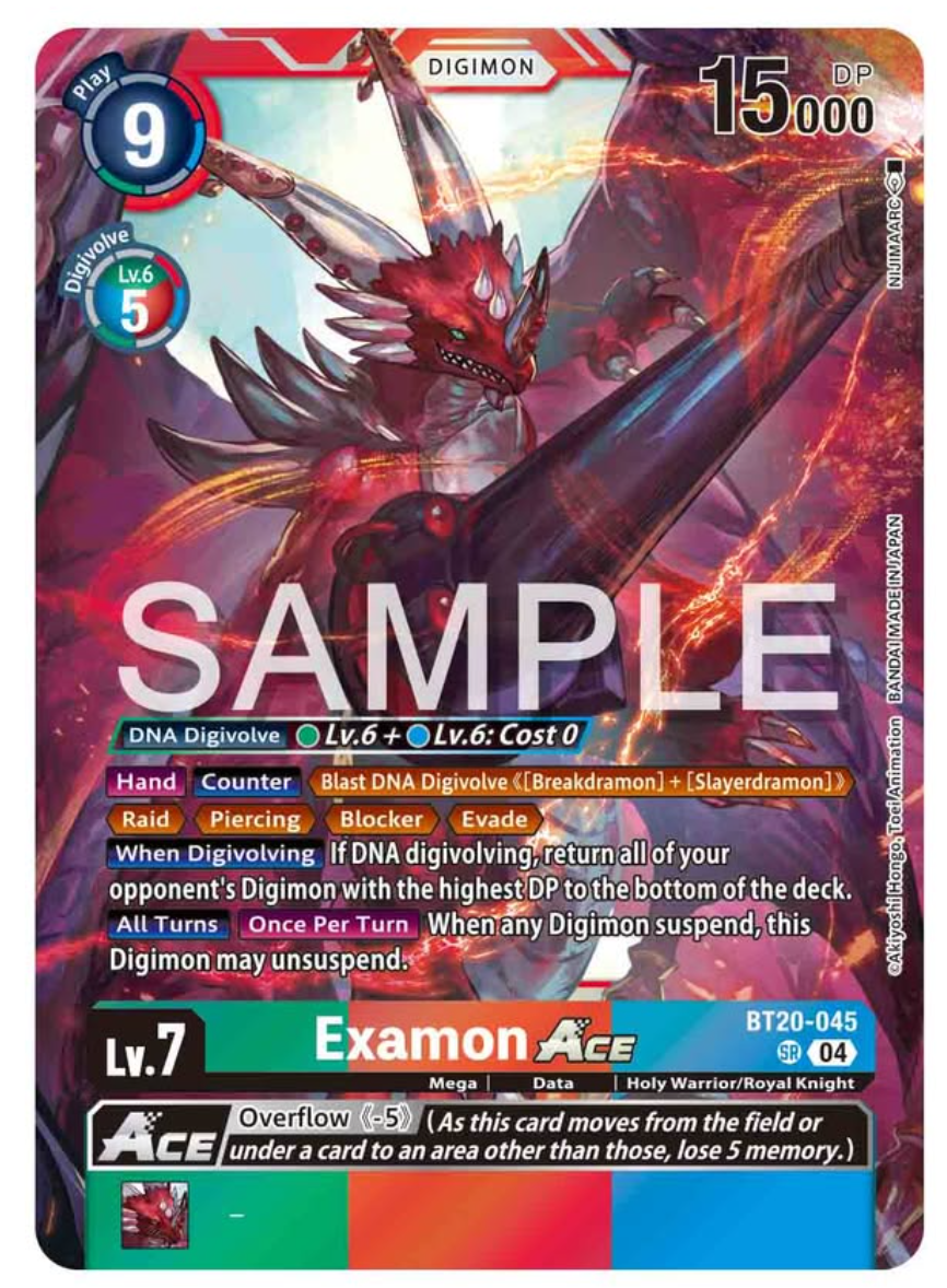 Examon ACE [Bt20-45] – Vault of the Cards