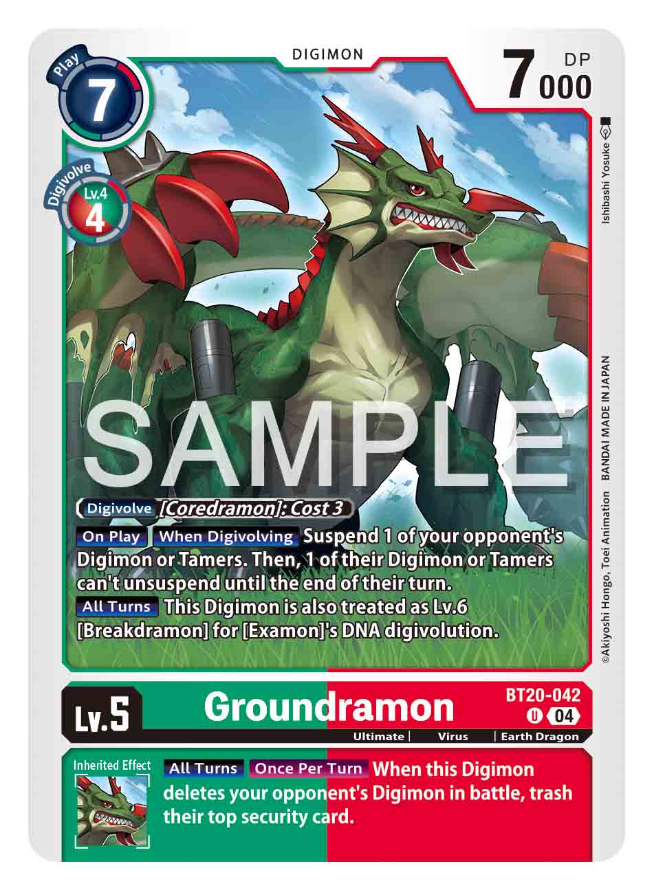 Groundramon [Bt20-042] – Vault of the Cards