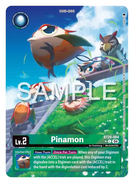 Pinamon [Bt20-004] Box Topper – Vault of the Cards