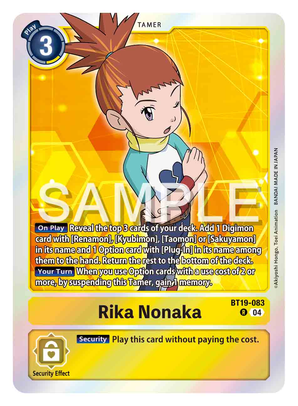 Rika Nonaka [Bt19-083] – Vault of the Cards