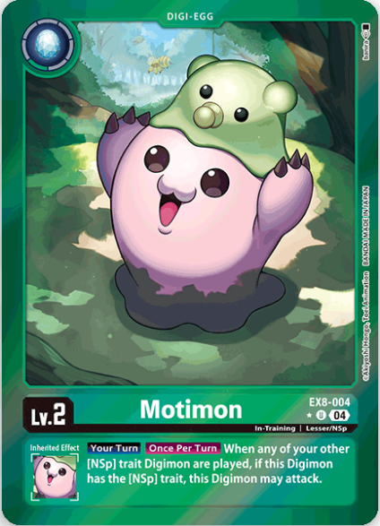 Motimon [EX8-004] - Limited Uncommon – Vault of the Cards